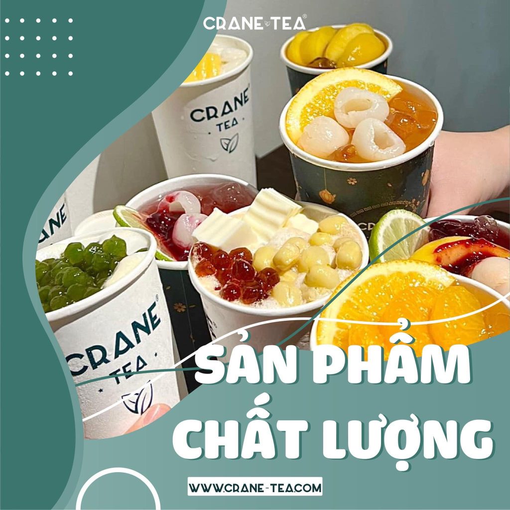 Hợp Tác Kinh Doanh Cùng Trà Sữa Crane Tea - Crane Tea