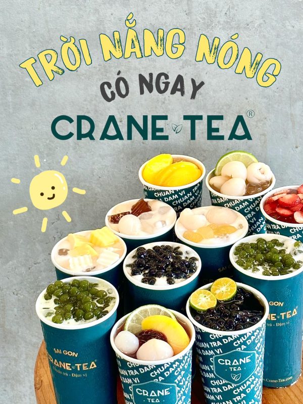 Crane Tea - Lựa Chọn Hấp Dẫn Cho Những Ai Muốn Khởi Nghiệp Trà Sữa ...